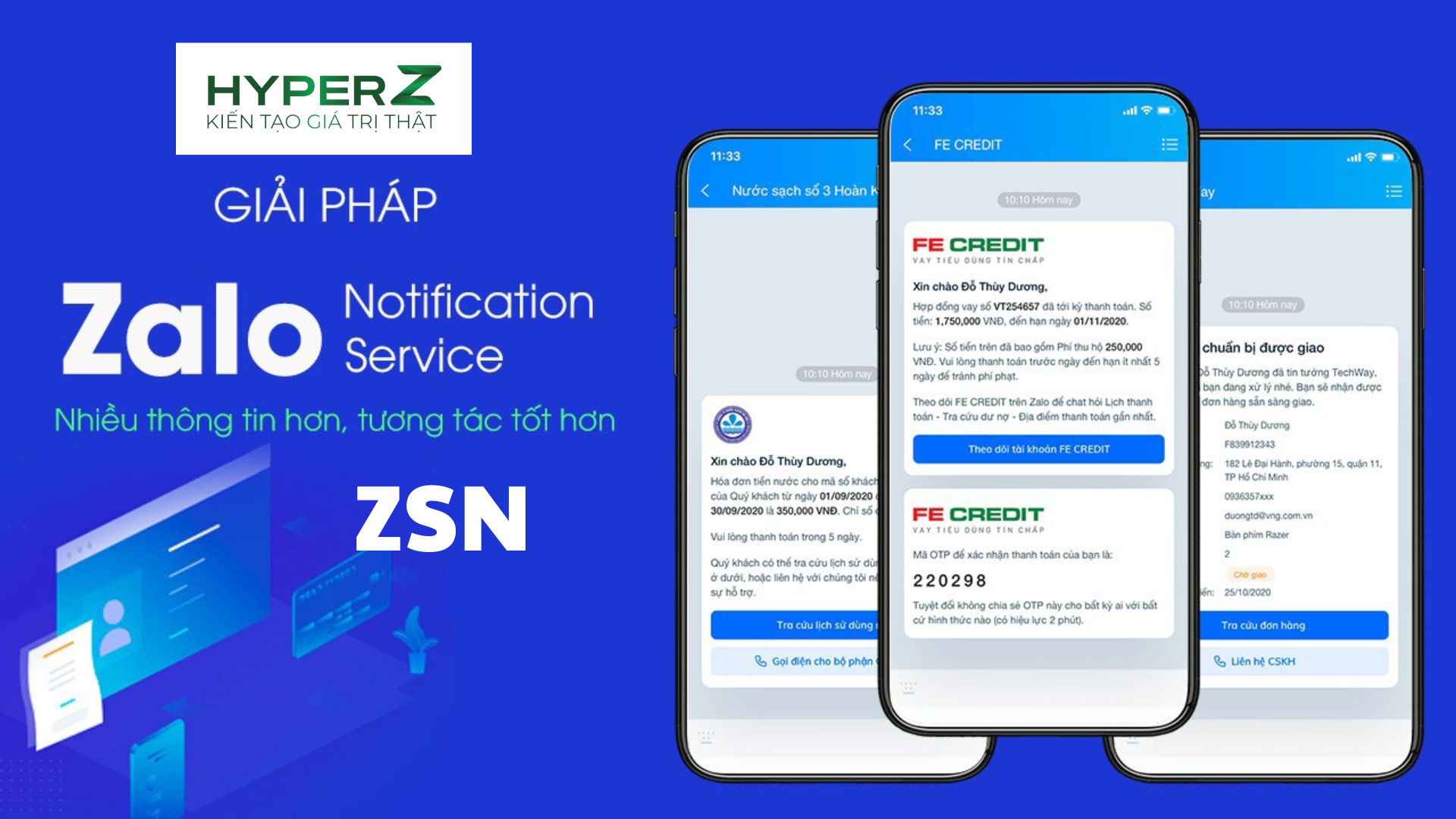 Zalo ZNS là gì? Tất tần tật về dịch vụ Zalo ZNS